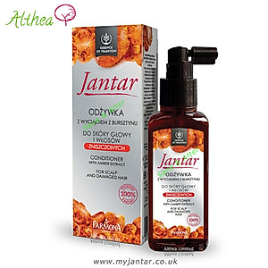 Farmona Jantar Mist Spray Conditioner Amber Extract for Dry Brittle Hair 200ml
