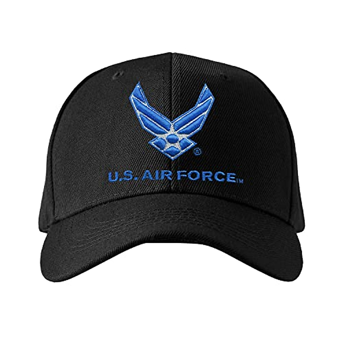 US Air Force Hat - Embroidered 3D Logo Air Force Hat – Flexfit USAF Hat – Air Force Gifts Small/MED | Disabled USMC Vet Owned Small Business