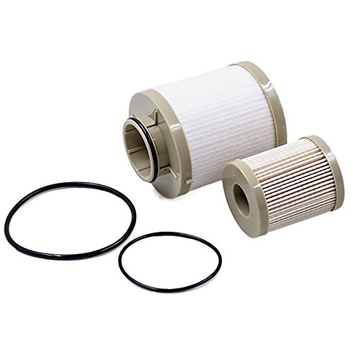 iFJF FD4616 Fuel Filter and FL2016 Oil Filter Replacement for F250 F350 F450 F550 Super Duty 6.0L 2003-2007 Excursion 6.0L 2003-2005 Replaces 3C3Z-9N184-CA 3C3Z-6731-AA