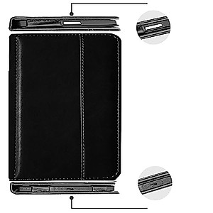 Flip Case Suitable for Kobo Glo 6 Inch Ereader ebooks Model N613 PU Leather Protective Cover (Color : Rose red)