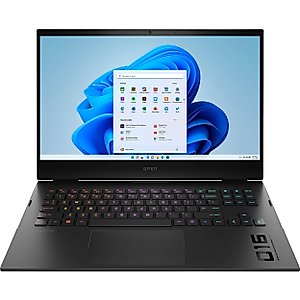 HP OMEN 16 16.1" QHD Gaming Laptop - 12th Gen Intel Core i9-12900H 14-Core up to 5.0 GHz, 32GB DDR5 RAM, 8TB NVMe SSD, GeForce RTX 3060 6GB, Bang & Olufsen Audio, RGB Keyboard, Windows 11 Pro