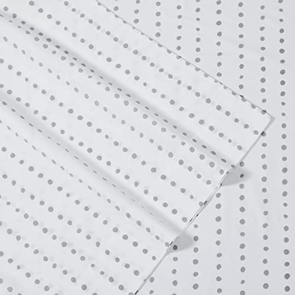 City Scene - Queen Sheets, Cotton Percale Bedding, Crisp & Cooling Home Decor (Radius Charcoal, Queen)