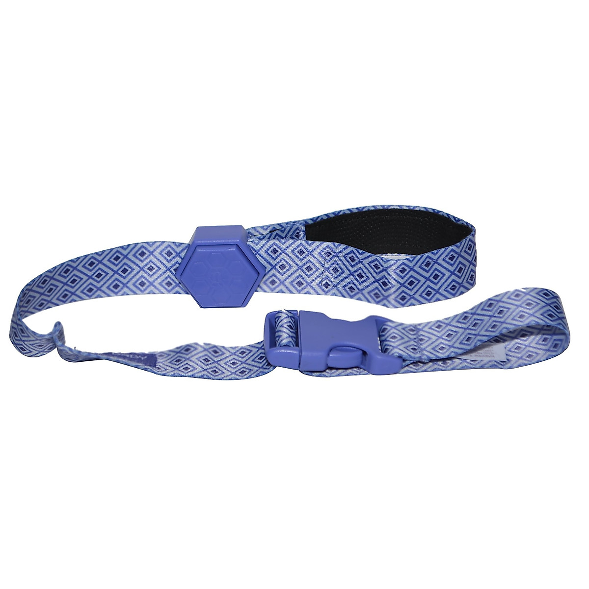 Sippy Cup Straps & Baby Toy Leash for Strollers High Chair 4pc Teethers Pacifier (Black/Blue)