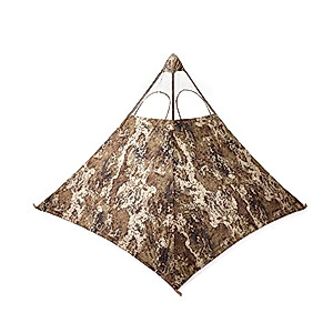 Nukem Grab & Go Hunting Ground Blind - TrueTimber Strata - Lightweight Stake-Free Pop Up Turkey & Deer Blind (Regular)