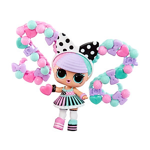 L.O.L. Surprise! LOL Surprise Hair Beads Tots with 60+ Hair Beads, Collectible Doll, DIY Hairstyles, Hair Beads Doll - Great Gift for Girls Age 3+
