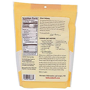 Bob's Red Mill Gluten Free Oat Flour, 18 Oz