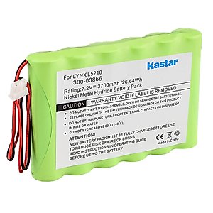 Kastar Battery Replacement for Honeywell Ademco Genuine LYNXRCHKIT-SHA Lynx Backup Battery, 300-03866, LCP500-4B, OSA214, Lynx Plus, Lynx 5100 5200 5210 5300 7000, Lyric Keypad LCP500-L Controller