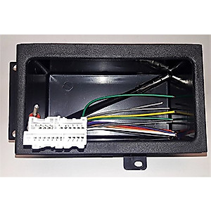 Double Din Dash kit, Harness, Antenna Adapter and Pocket for Installing a New Radio into a Chevrolet and GMC Full Size Blazer (92-94), Full Size Pickup (88-94), Suburban (92-94), GMC Yukon (92-94)