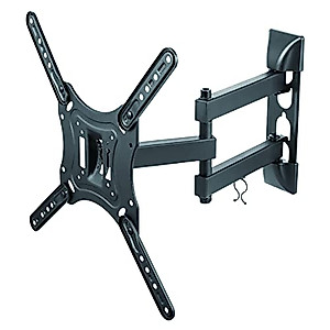 ProHT Articulating TV Wall Mount TV Stand(05416) Full Motion for Most 23”- 55” 3D LED, LCD TVs and Screens, +15°~ -15°Tilt; +90°~ -90° Swivel, VESA up to 400x400,Max Load 66lbs