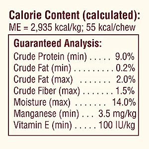 DreamBone Grain Free Recipe, Rawhide Free Dog Chew Sticks Made with Real Chicken, No Wheat, Soy, Gluten, 5 Sticks