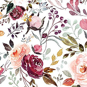 RICCO BELLO Pocket to Do List, Undated, Notebook with Pen Loop, Storage Pocket, For Work, School, Home, Productivity Planner, 4.25 x 6 inches (Blossoms)