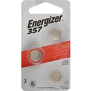 Energizer 357 Battery, (Pack of 3)