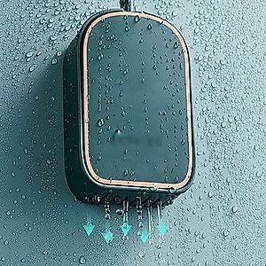 SAAKO Toilet Brush Silicone Toilet Bowl Brush and Holder with Plastic Handle Brush Toilet Cleaner Bathroom Cleaning Supplies