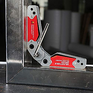LISHUAI New Adjustable Angle(20°~200°) Welding Magnet clamp,Welder Tool Accessories (Small)