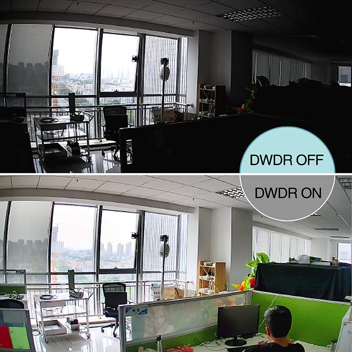 HDView 2.4MP (HD-TVI/AHD/CVI/Analog) 4-in-1 Dome Camera 1080P Outdoor Indoor Turbo Platinum 2.8mm Fixed Lens IP66 Night Vision Black Film Matrix EXIR LED CCTV Security Surveillance System