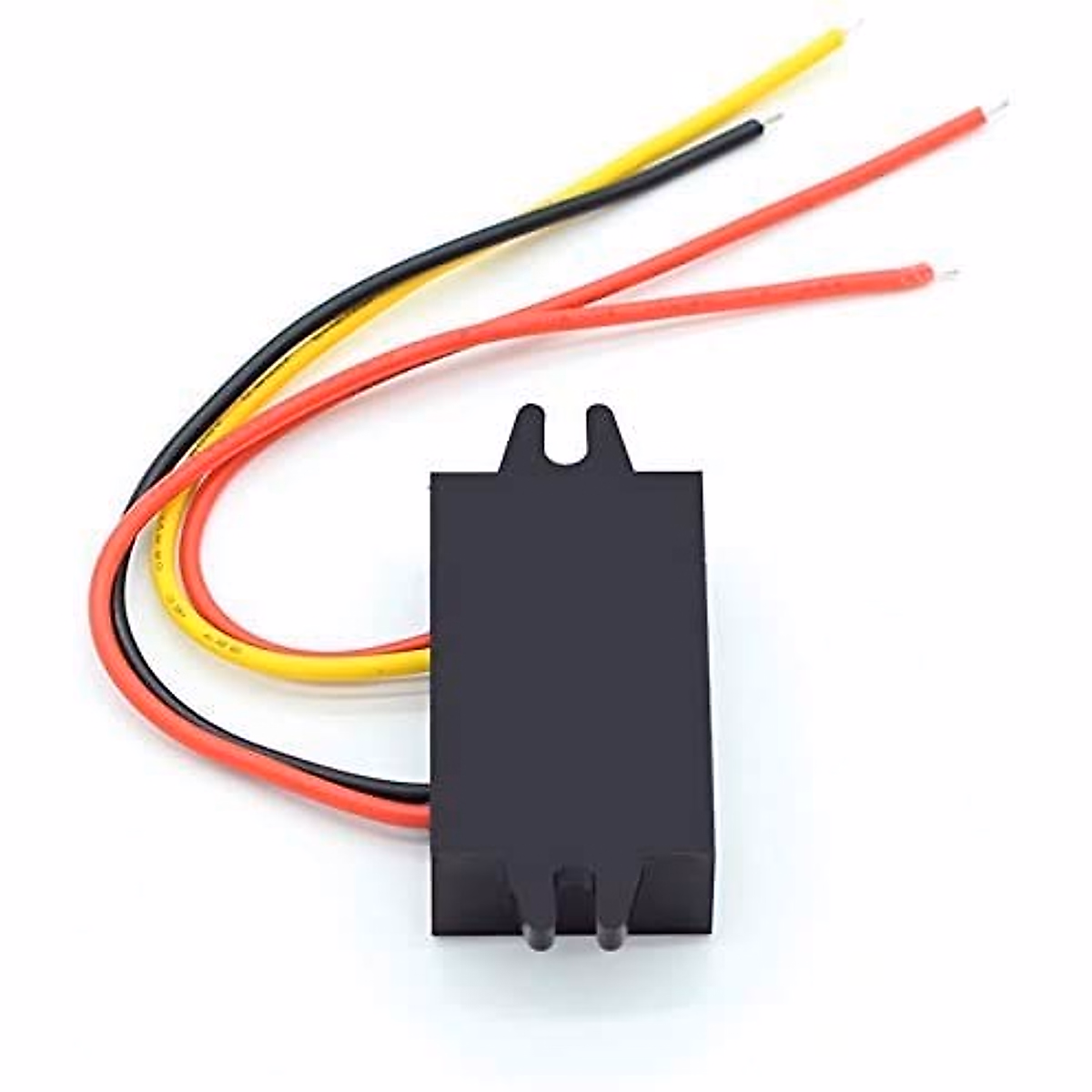 Magnolora 4 Pack Car LED Display Power Supply 12V to 5V 3A DC/DC Buck Converter Module