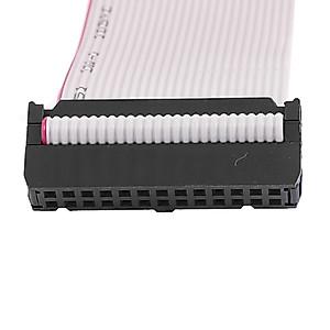 uxcell F/F IDC Connector 26 Pin Flat Ribbon Cable 2.54mm Pitch 20 Inch Length