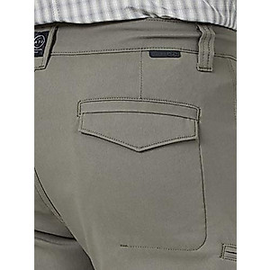 ATG by Wrangler Men's Flap Pocket Utility Short, Earth Green, 46
