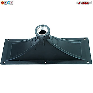 5Core 15x5 Inch Piezo Flush Mount Horn Tweeter with Compression Horn 8 Ohms, 260 Watt Car Pro Speakers HISE 15X5 1PC 5C-D26(Driver Unit)