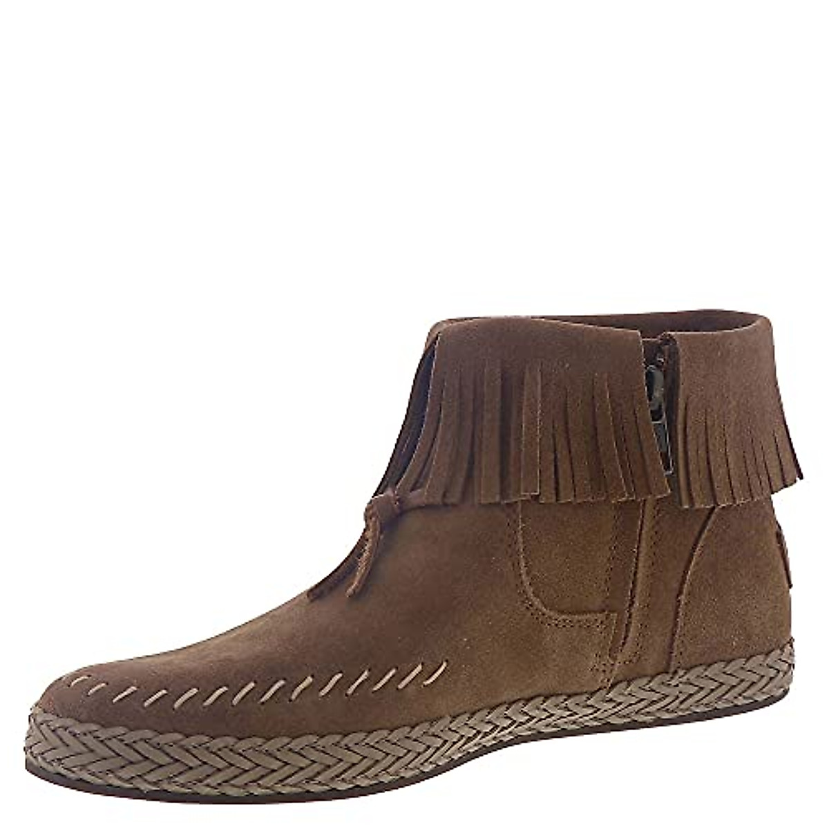 UGG Women's Kennadi Ankle Boot, Chestnut Suede, 9