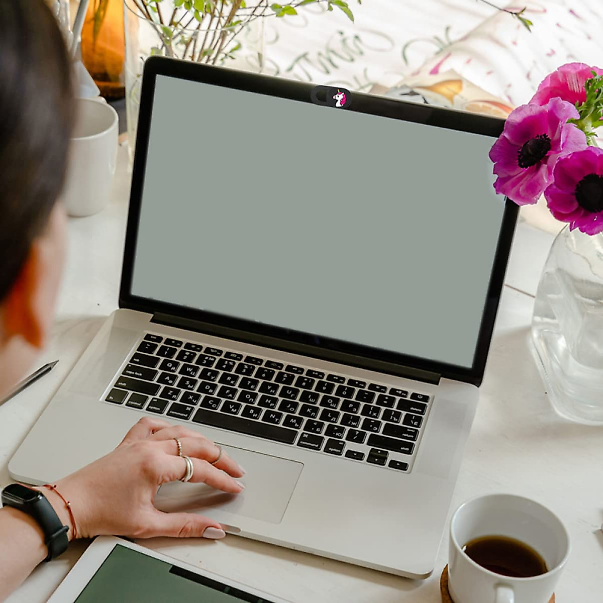 3pcs Cartoon Webcam Ultra Thin Laptop Camera Slide Privacy Fits Computer Tablet Smartphone Webcam Shield Laptop Cute Webcam Hider