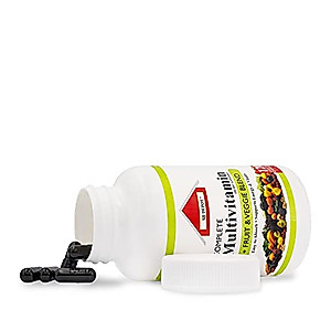 SJJ DEPOT 120 Multivitamin Fruit and Vegetable Liquid Capsules, Loaded Multivitamins, Supplements, Multiple Vitamin has Joint Heart Brain Antioxidants, Daily Women Men Senior Adult Multi Vitamins