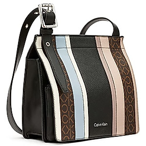 Calvin Klein Havana Novelty Organizational Crossbody, Black Multi