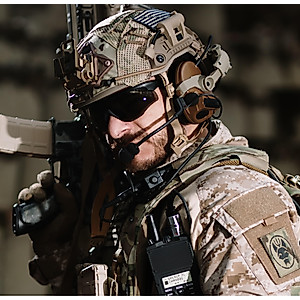 Hearangel ARC Rail Adapter Accessories for Comta ii Comta iii Tactical Headsets Upgade Version for ARC Rail Mounting