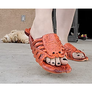 TOTENJS Lobster Slippers, Fish Slippers,bass Sandals, Animal Slippers Flops