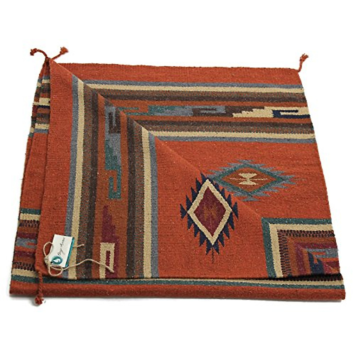 Onyx Arrow Southwest Décor Area Rug, 32 x 64 Inches, Diamond Dust Rust