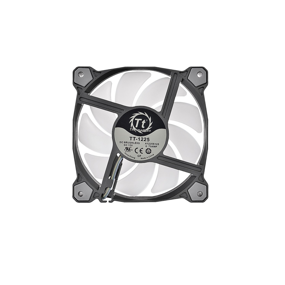 Thermaltake CL-F063-PL12SW-A Ventilateur Pure Plus RGB 12 TT 3 Pack - Black