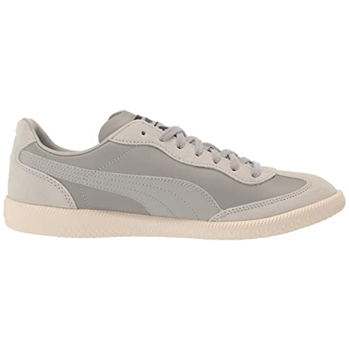 PUMA Mens Super Liga OG Sneaker, Limestone-Peacoat, 13