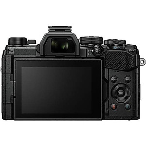 Olympus OM-D E-M5 Mark III Mirrorless Digital Camera Body (Black) + M.Zuiko Digital ED 14-42mm f/3.5-5.6 EZ Lens (Black) + M.Zuiko Digital ED 40-150mm f/4-5.6 R Lens (Black)