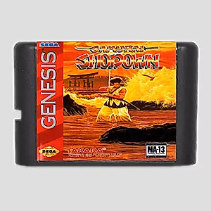 Aditi Samurai Showdown NTSC-USA 16 bit MD Game Card for Mega Sega Drive for Genesis