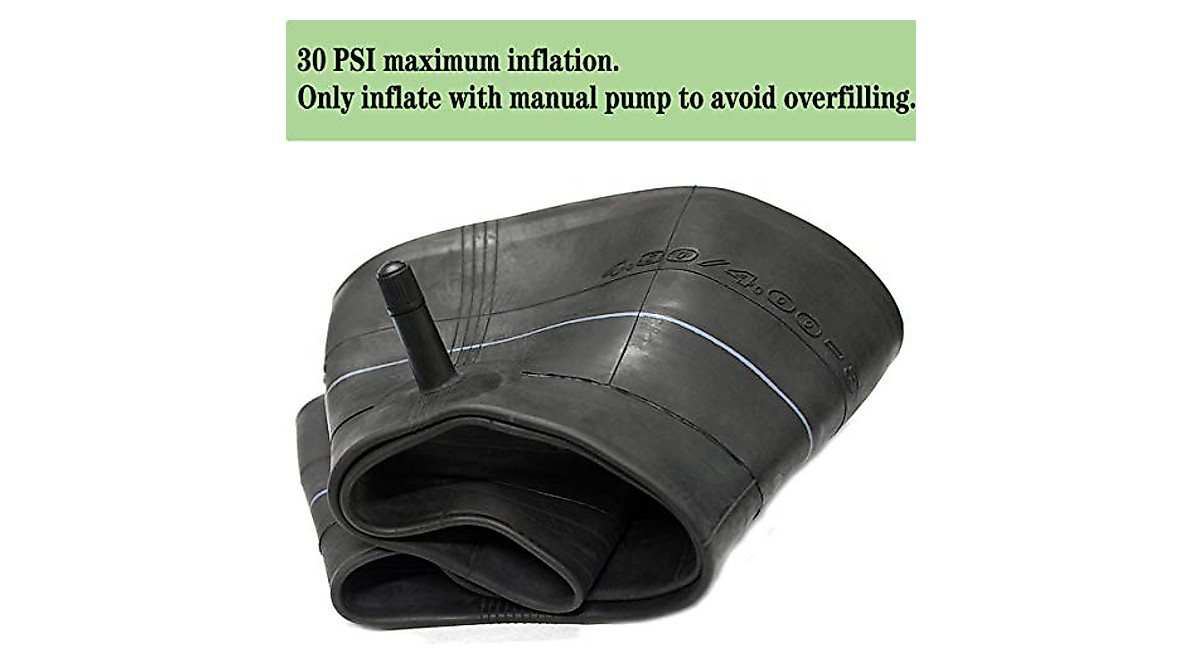 Premium 4.80/4.00-8 Inner Tubes for Hand Trucks & Lawn Equipment