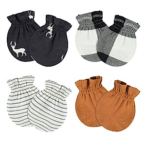 Gerber Baby Boys and Girls 12 Piece Layette Gift Set, Brown Deer, 3-6 Months