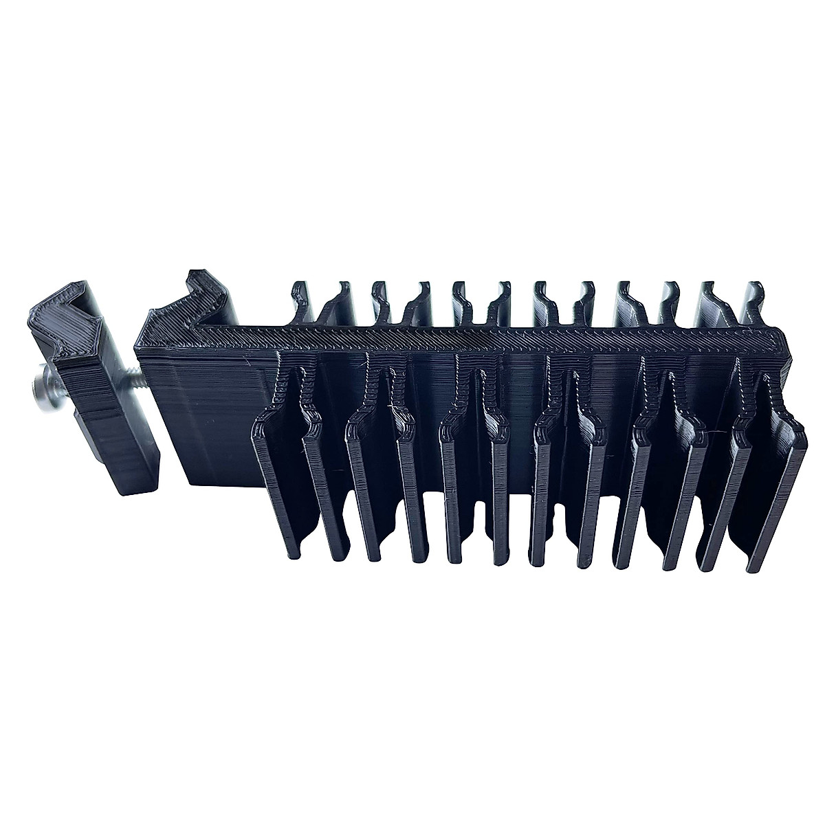 Southland Archery Supply SAS Pistol Crossbow 3D Printed Quiver for 50lbs 80lbs - for Self Cocking Mini Crossbows (Black 3D Quiver with 12/Pack)