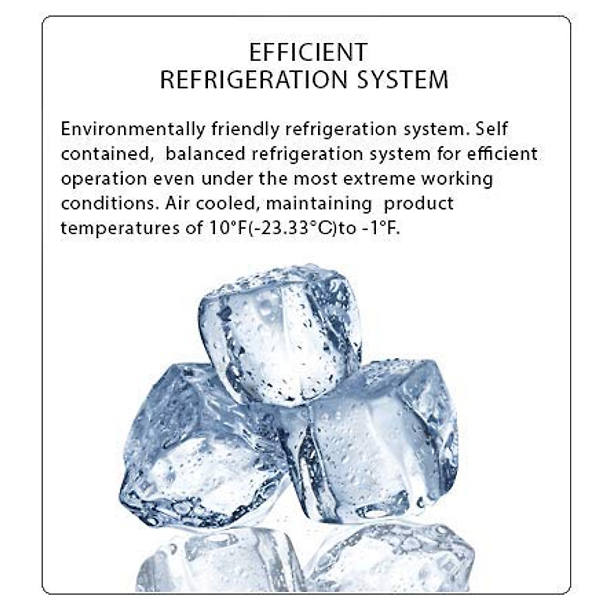 9.6 Cu. Ft. Curved top Ice Cream freezer Sliding Glass Lid Commercial Chest Freezer