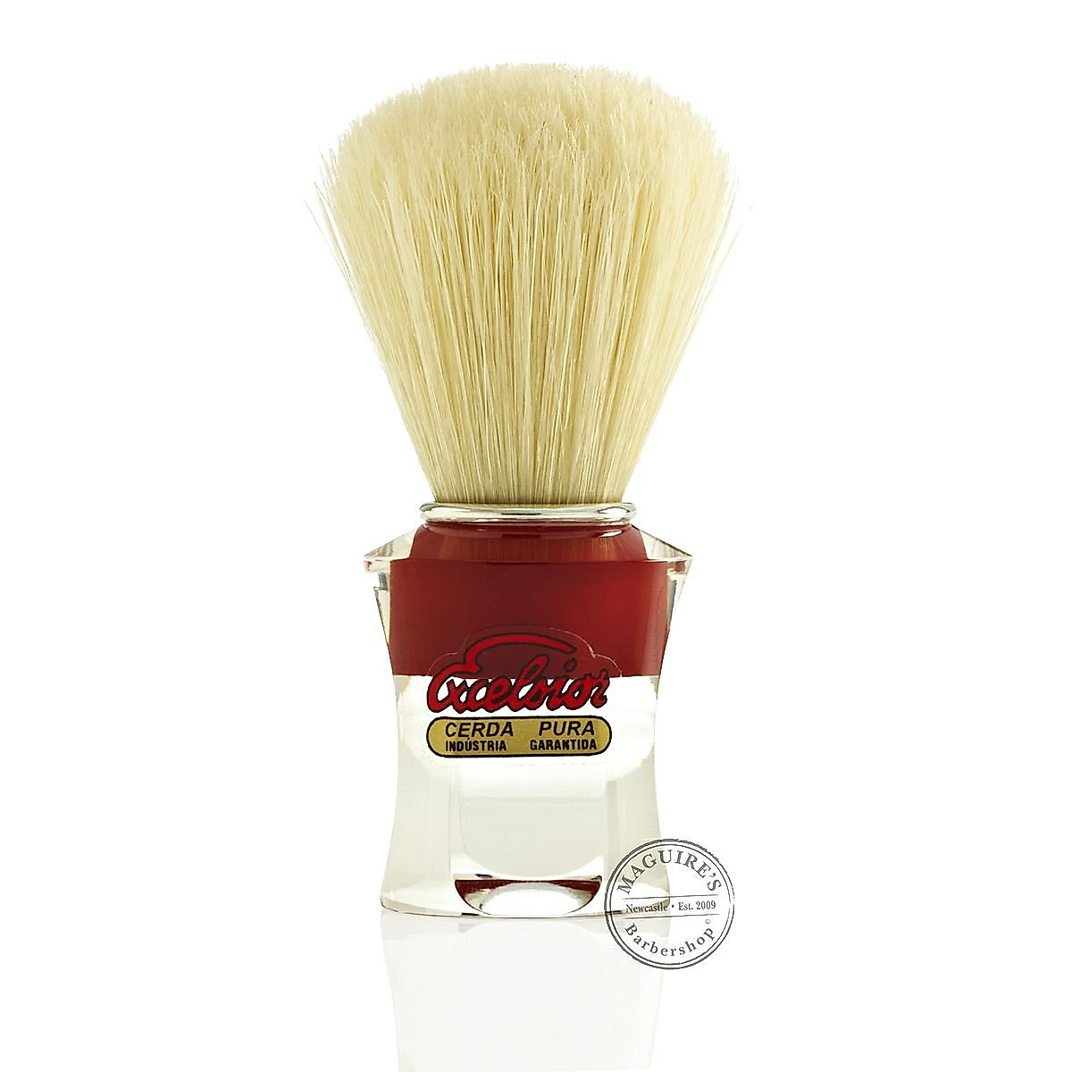 Semogue Excelsior 610 Shaving Brush Red Edition