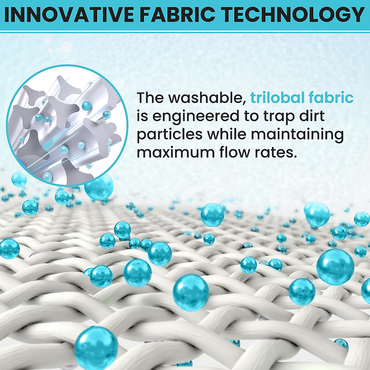 Poolzilla Replacement for Pool Filter Pentair CC100, CCRP100, PAP100, PAP100-4, Unicel C-9410, R173215, Filbur FC-0686, 59054200, 160316, 160354, SP100 Predator 100, 100 sq.ft Filter Cartridge