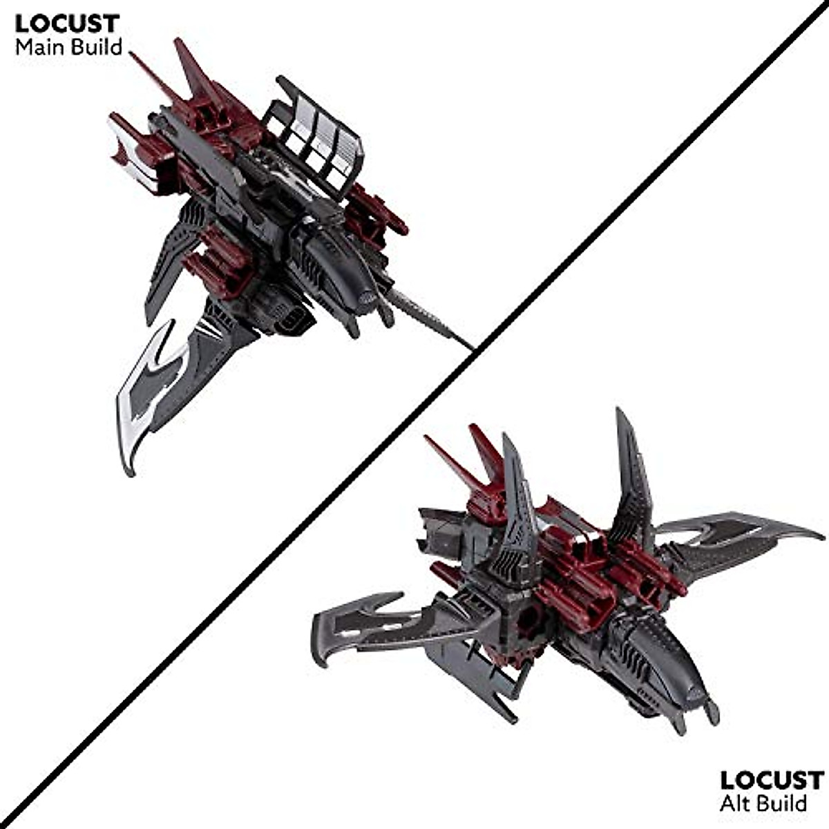 Snap Ships — Locust K.L.A.W. Stealth Craft — Construction Toy for Custom Building and Battle Play — Ages 8+