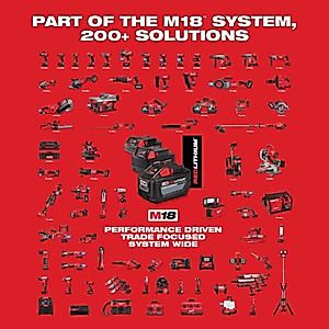 Milwaukee M18 Fuel 18-Volt Lithium-Ion Brushless Cordless Quik-LOK String Trimmer/Blower Combo Kit with Battery & Charger (2-Tool) 3000-21