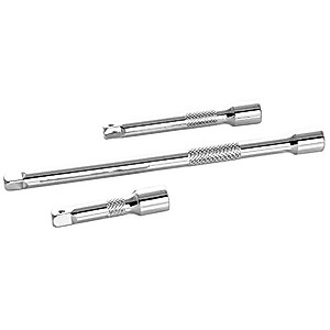 Performance Tool W36940 3 Piece Socket Extension Bar Set, 1/4-Inch Drive