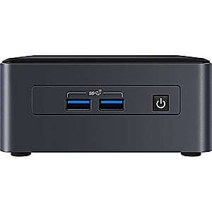 Intel NUC 11 Pro NUC11TNHI30 Home & Business Desktop Mini Black (Intel i3-1115G4 2-Core, 8GB RAM, 1TB HDD (2.5), Intel UHD, WiFi, Bluetooth, 2xHDMI, Win 10 Pro)