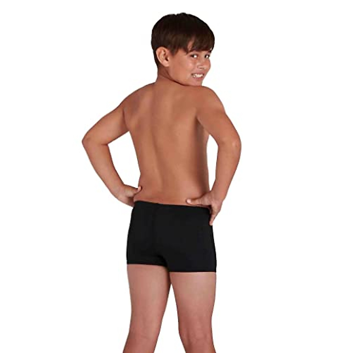 Speedo Boy's Standard Old Endurance+, Black, 22 (4-5 Years) 104 cm