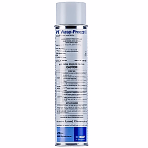 BASF Pt Wasp Freeze II Aerosol - 17.5 Oz. Can ~ Control Wasps, Hornets, Yellow Jackets, Spiders