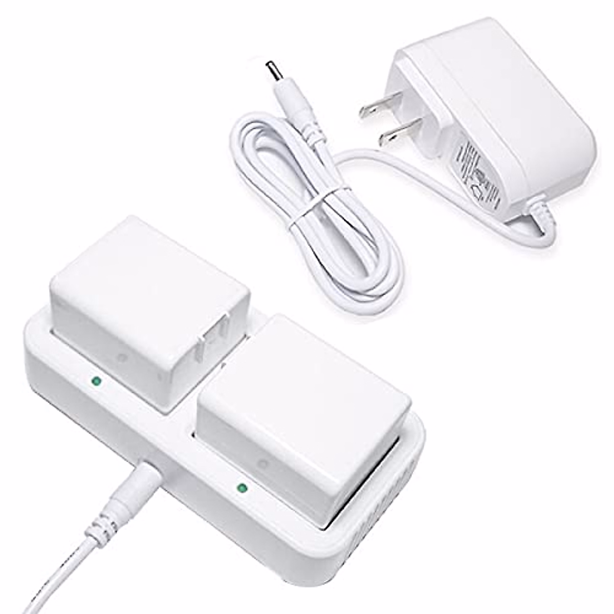 Charger Station (MPS Chip MP2615GQ) Compatible with Arlo Pro, Arlo Pro 2, Arlo Go, Arlo Security Light, Fireproof Material Adapter with 1.2M Long Cable