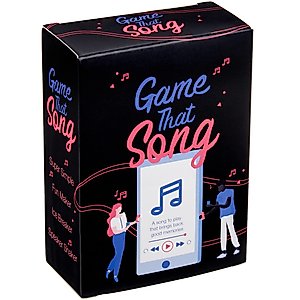 Game That Song - Fun Music Card Game for Adults and Teens - Compete to Play The Best Song- Makes A Great Gift for Music Lovers, Game Night, Karaoke or Singing