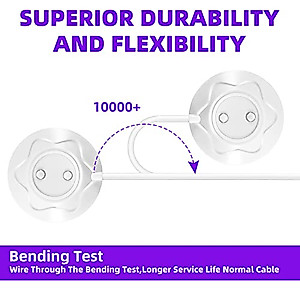 Replacement Rosetoy Charger, Standing Magnetic Adapter Fast Charging USB Cable Cord Replacement Base Dock Station for Rosetoy Only-12mm