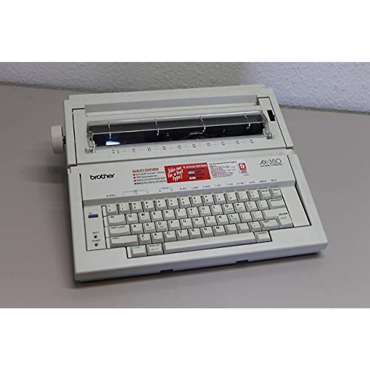 Brother AX-350 Electronic Typewriter (Renewed)